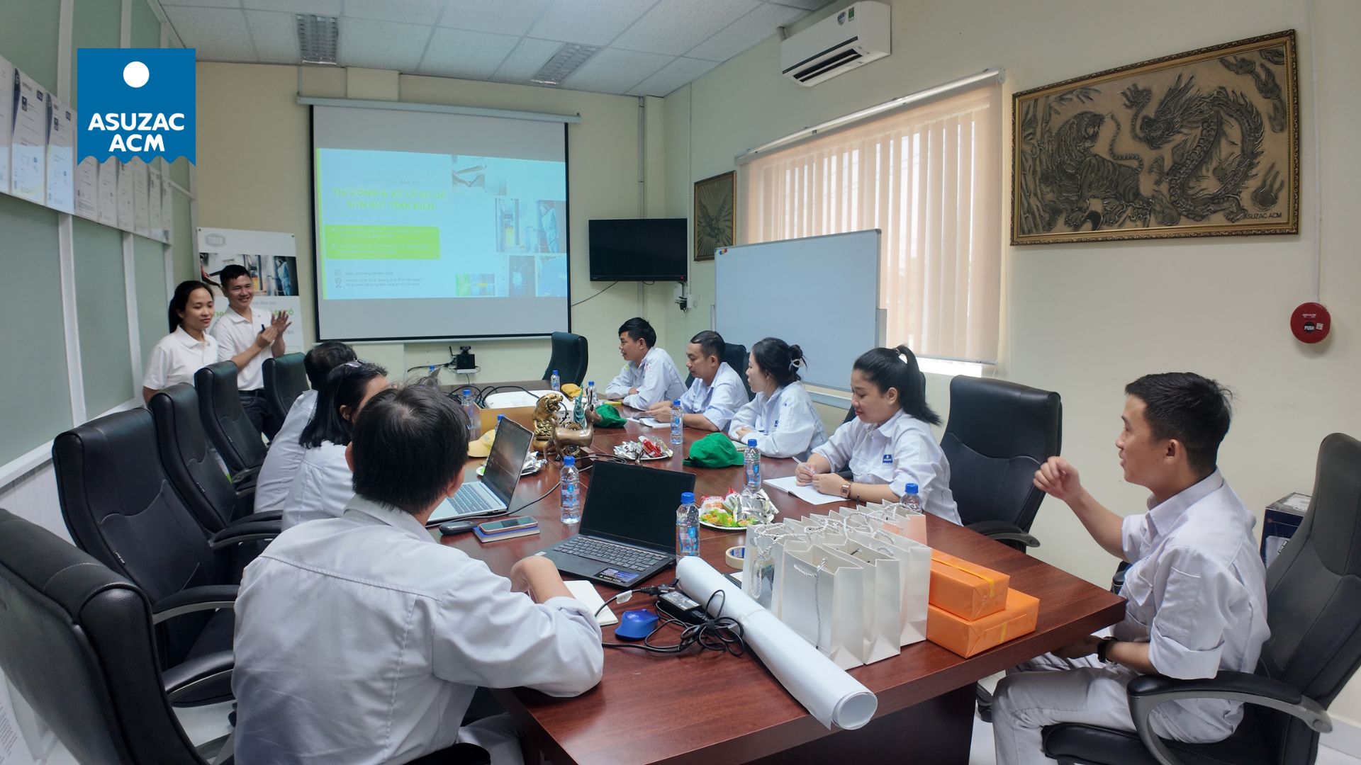 ASUZAC ACM Electrostatic Powder Painting Training 2025