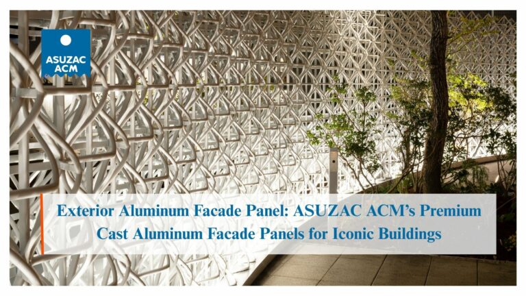 Exterior Aluminum Facade Panel: ASUZAC ACM