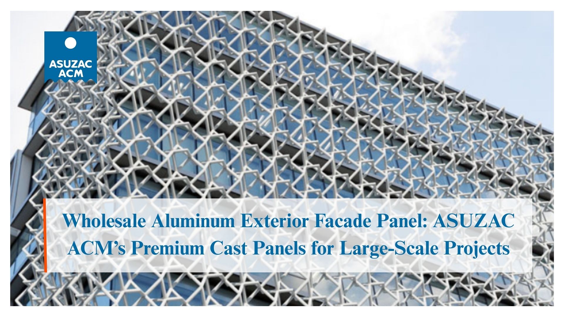Wholesale Aluminum Exterior Facade Panel: ASUZAC ACM
